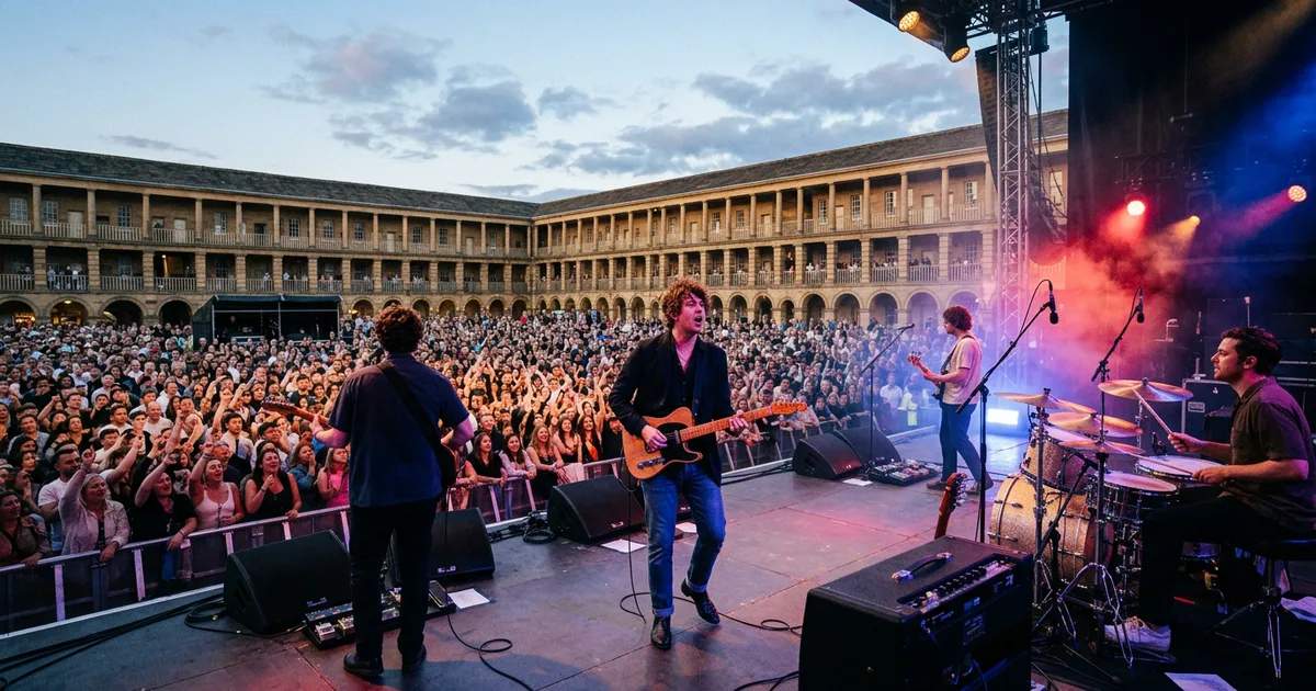 The Kooks Live at The Piece Hall - June 2026 Concert